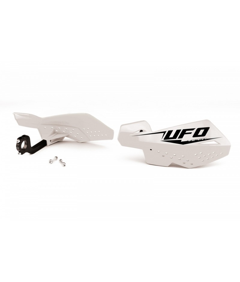 UFO MOTOCROSS UNIVERSAL HANDGUARD VIPER 2 WHITE